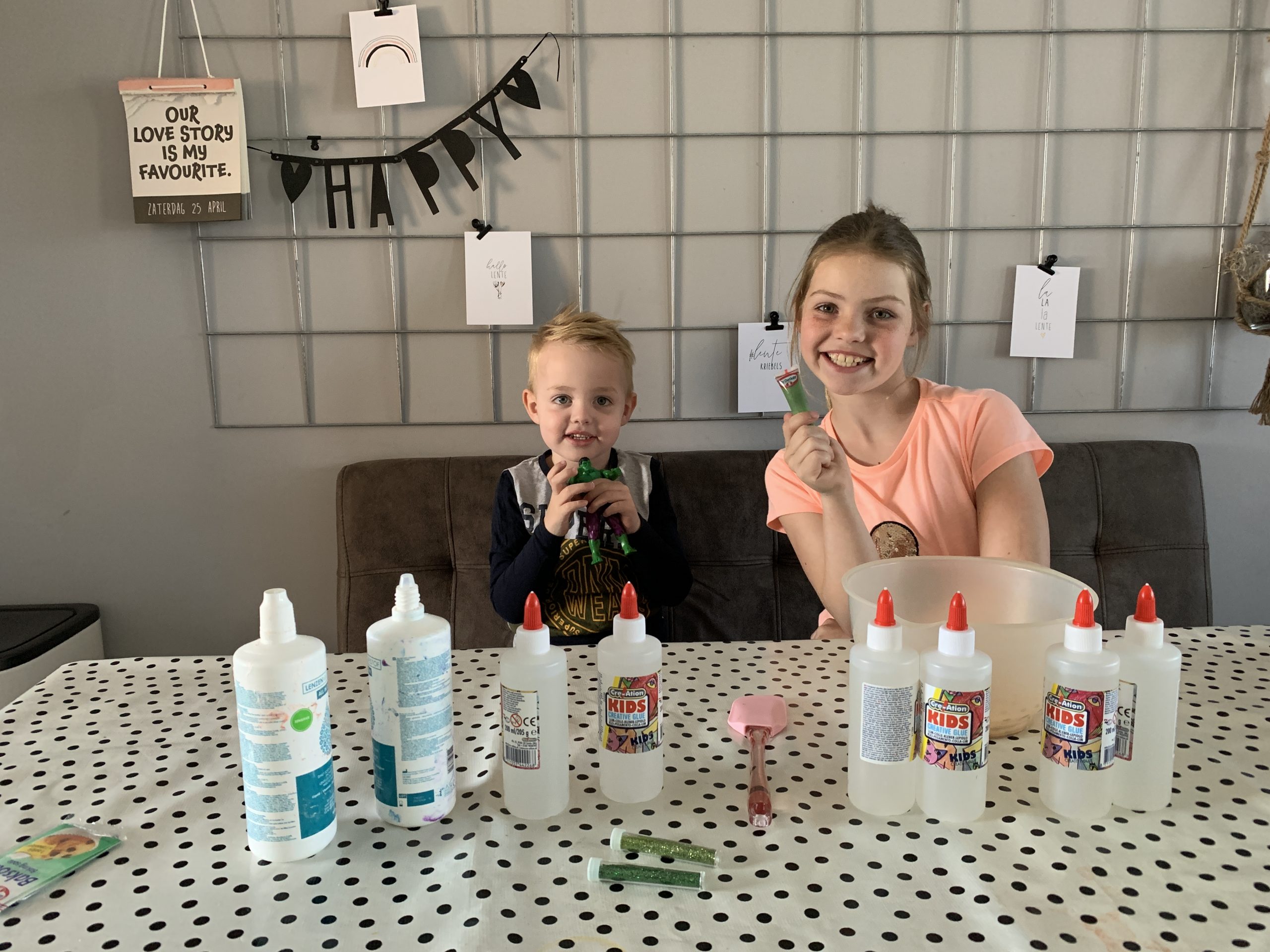 DIY – Hulk slijm maken – Mint & Zoet